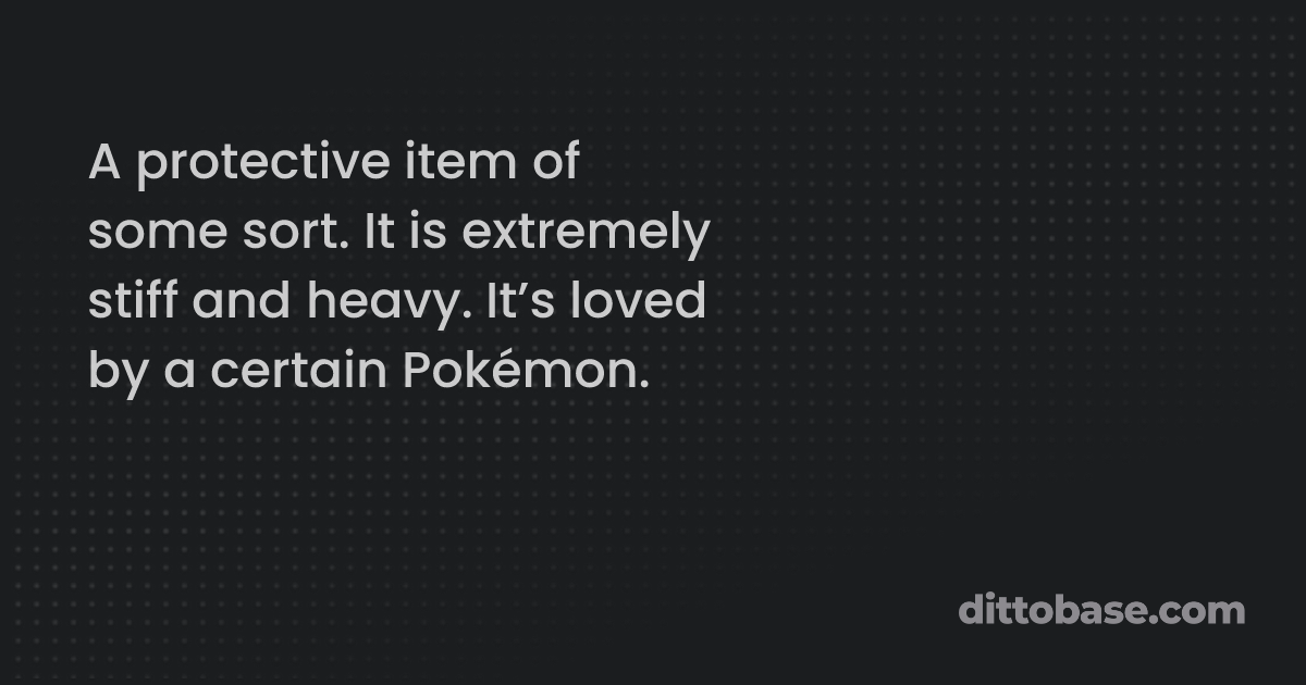 Protector | Dittobase