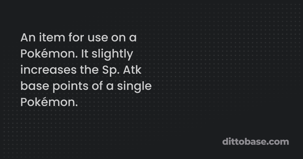 Genius Feather | Dittobase