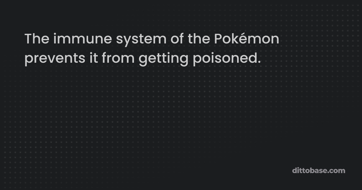 Immunity | Dittobase