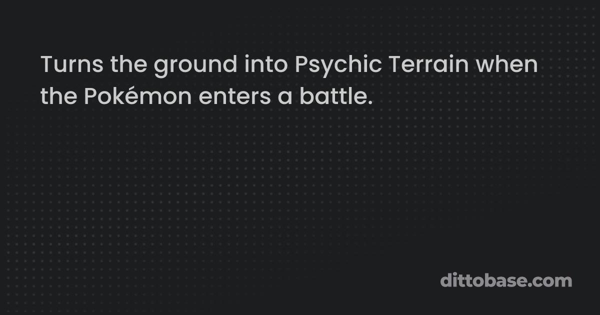 Psychic Surge | Dittobase