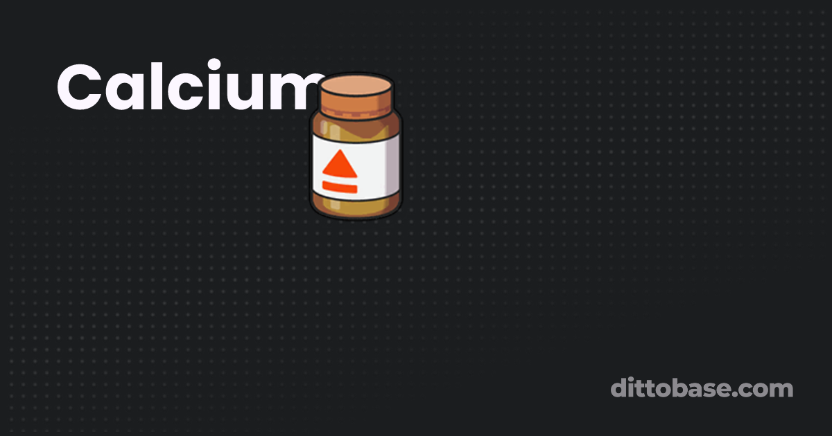 Calcium | Pokémon Item | Dittobase