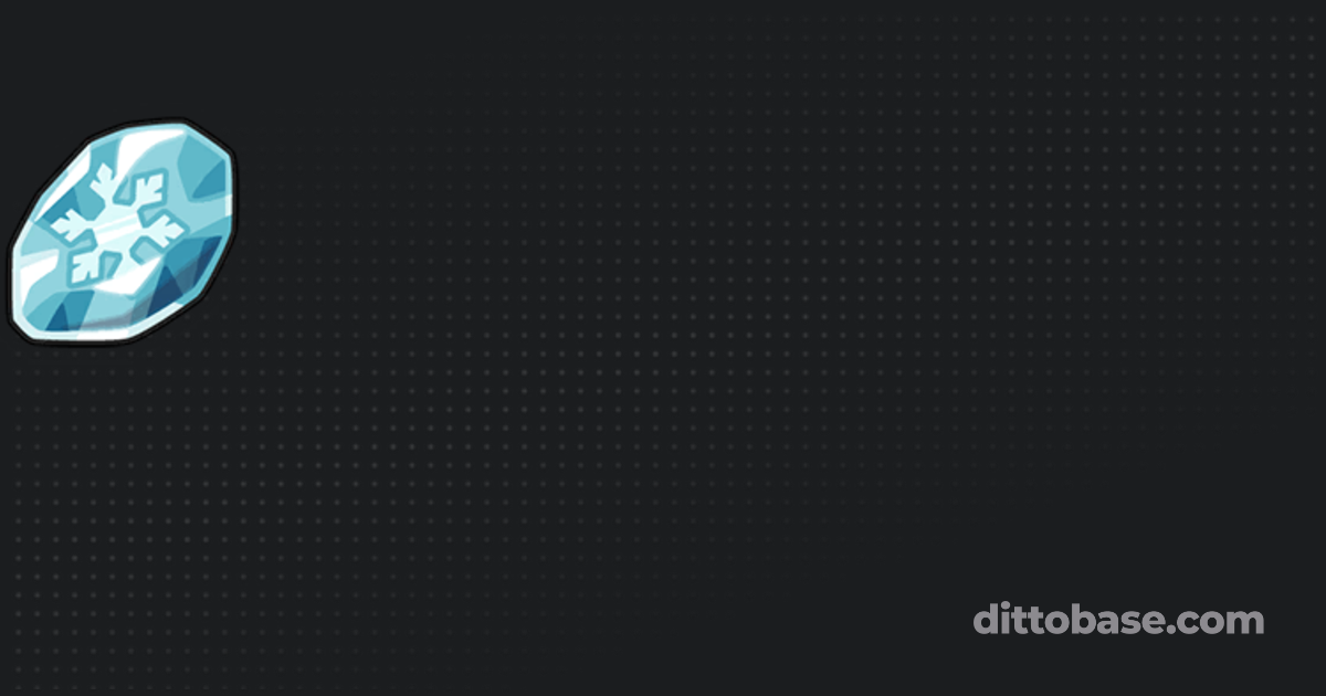 Ice Stone | Dittobase