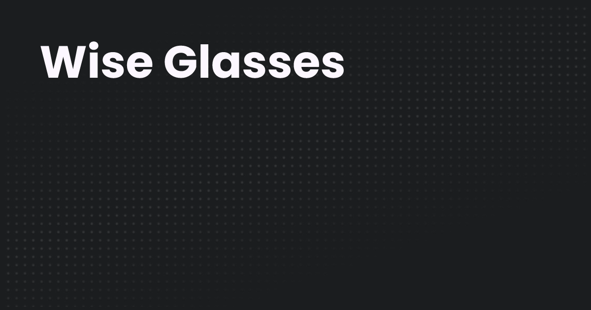 Wise Glasses | Pokémon Item | Dittobase