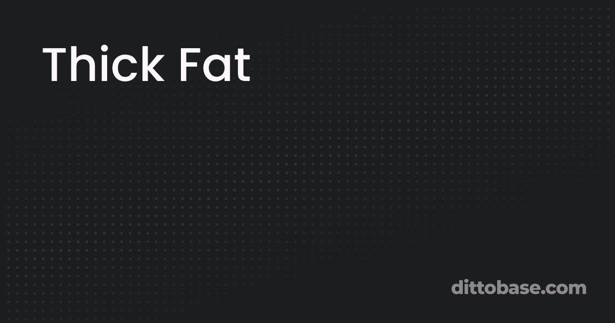 Thick Fat | Pokémon Ability | Dittobase