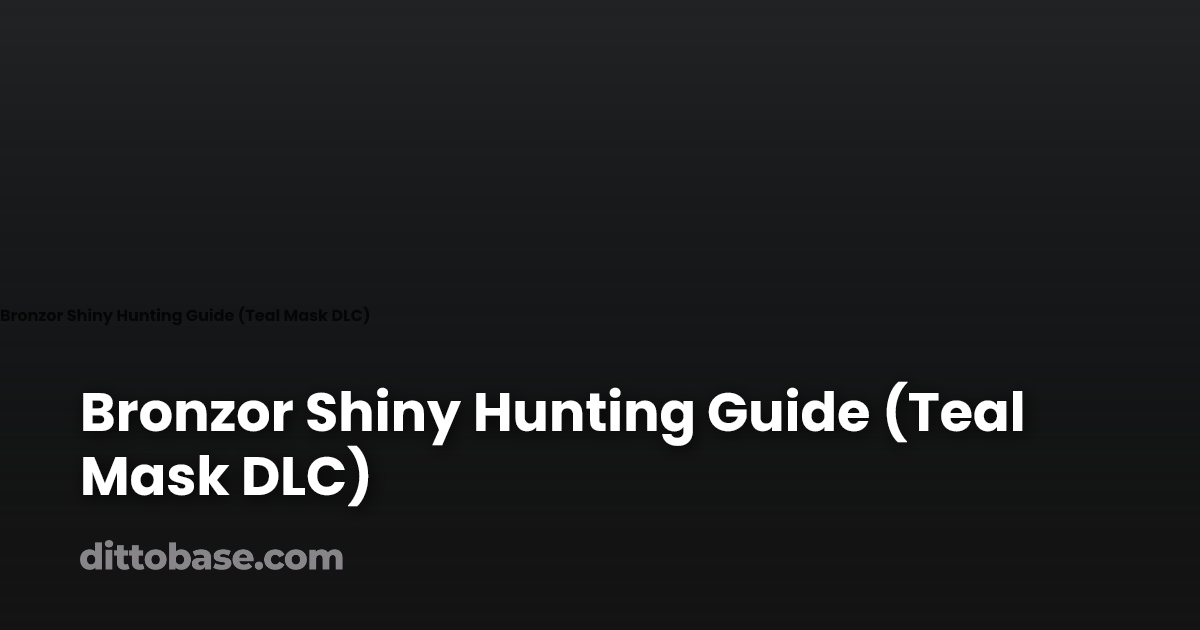 bronzor evolution platinum